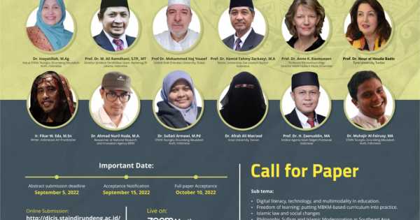Akademisi Dunia Akan Bertemu di DICIS 3, Catat Tanggalnya!