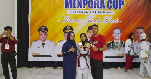 Harumkan Aceh Barat, Zaskia Siswi MTsN 3 Aceh Barat Sabet 2 Medali Emas di Kejurnas Menpora