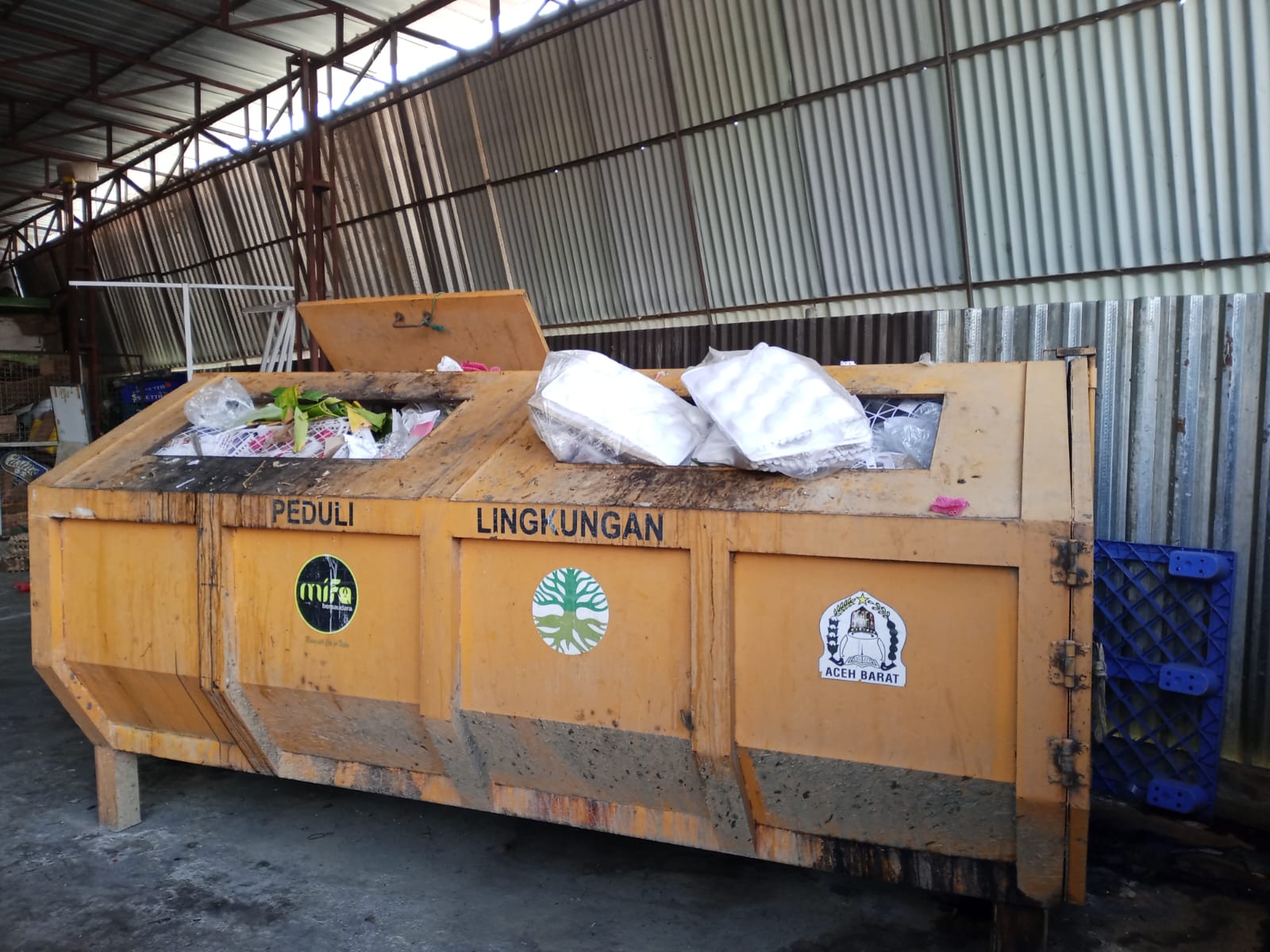 Foto: Ini Sebab Sampah Menumpuk di Aceh Barat