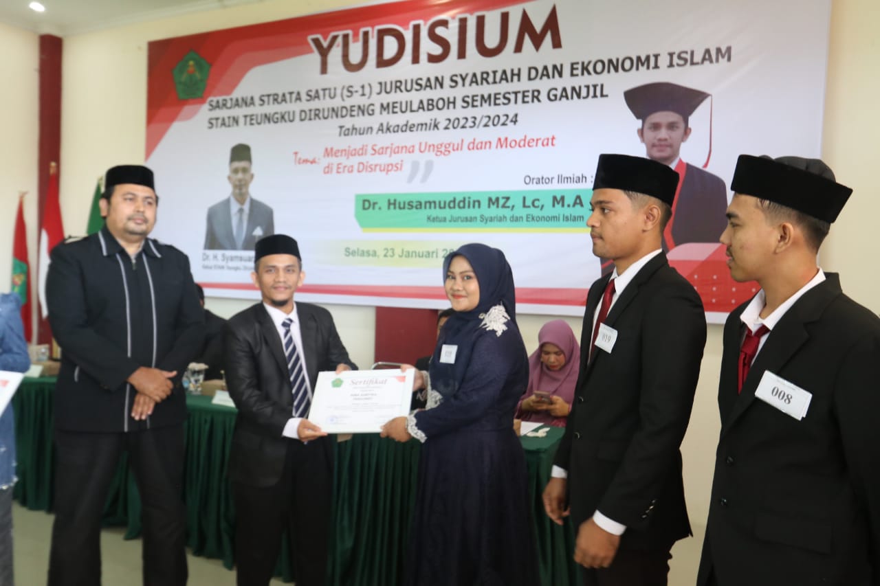 Kembali Gelar Yudisium, STAIN Teungku Dirundeng Meulaboh Cetak Dua Ribu Lebih Sarjana