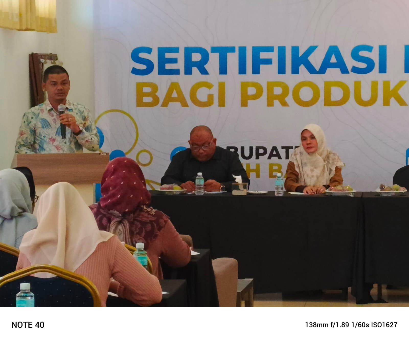 Diskop UMKM Ajak Pelaku Usaha di Aceh Urus Sertifikat Halal